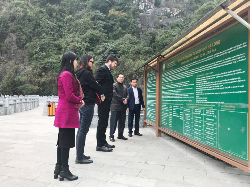 Trưởng đại diện Văn phòng UNESCO tại Việt Nam làm việc với Ban Quản lý ...