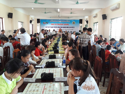 Khai mạc Giải cờ truyền thống Đài PTTH tỉnh Quảng Ninh lần thứ 32-2016 ...