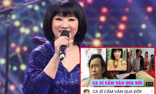 Ca sĩ Cẩm Vân lên tiếng khi bị đồn qua đời - Báo Quảng Ninh điện tử