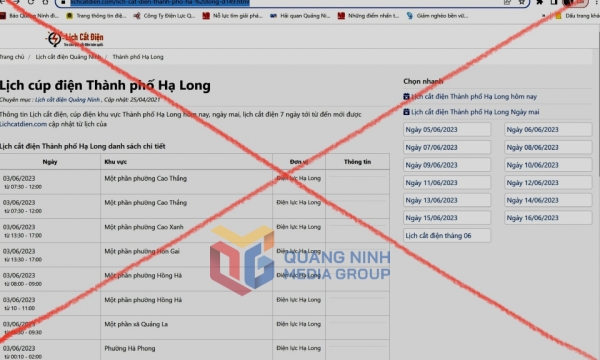 Cảnh báo tình trạng đưa thông tin không chính xác về "lịch cắt điện" gây hoang mang dư luận ...