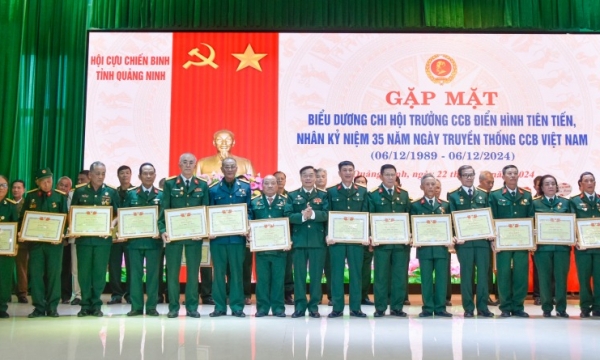 Hội CCB tỉnh: Đẩy mạnh phong trào thi đua yêu nước - Báo Quảng Ninh điện tử