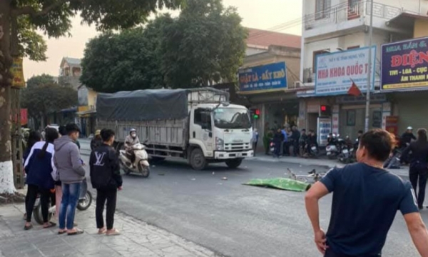 Người đàn ông đi xe đạp tử vong sau va chạm với xe tải - Báo Quảng Ninh ...