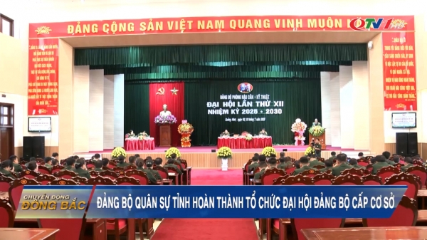 Đảng bộ Quân sự tỉnh hoàn thành tổ chức Đại hội Đảng bộ cấp cơ sở - Báo ...