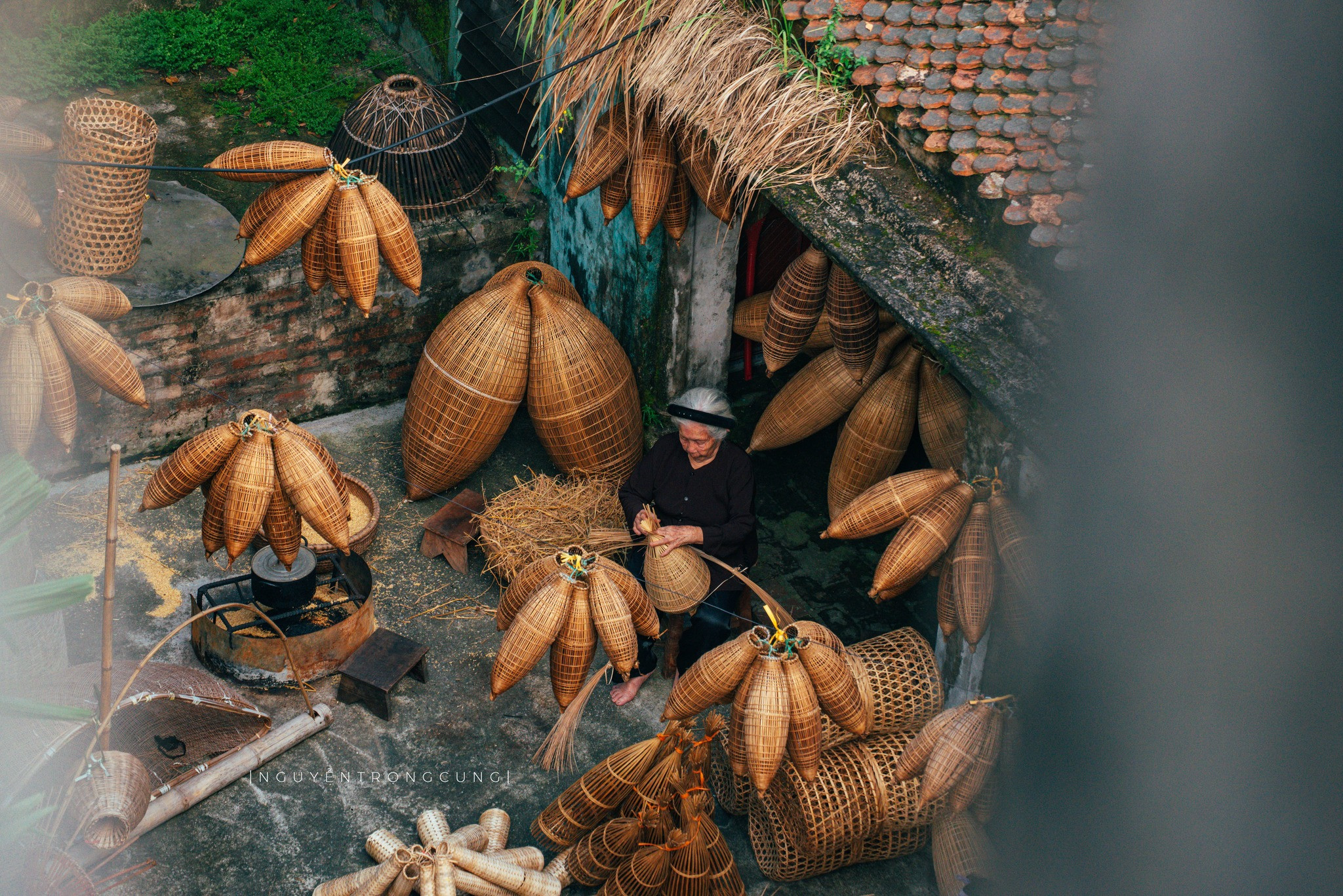 Màu trầm của làng nghề đan đó hơn 200 tuổi ở Hưng Yên - Báo Quảng Ninh điện tử