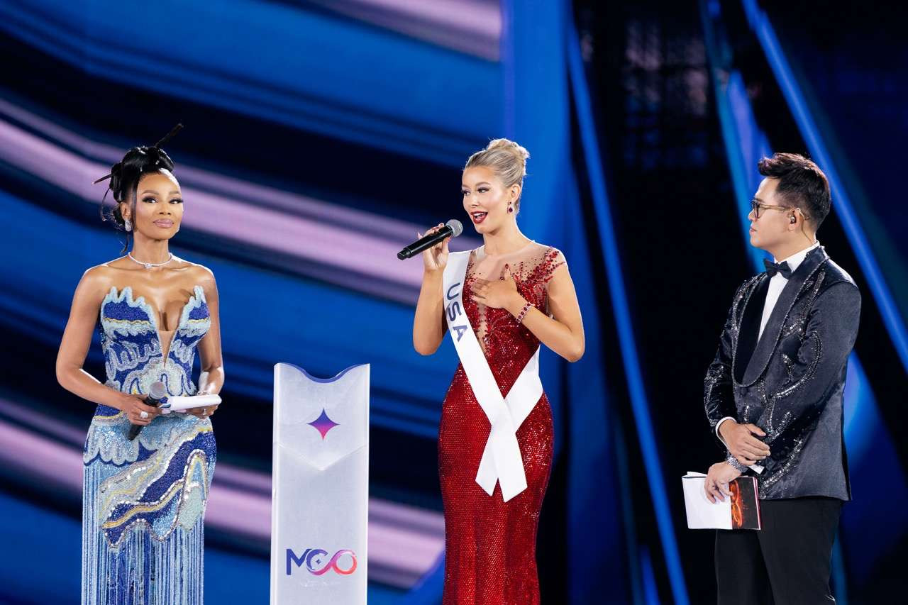 Người đẹp Mỹ đăng quang Miss Cosmo 2025, Phương Linh dừng chân top 10 ...